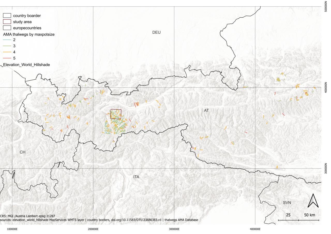 Master Defense: Towards a quantitative terrain-based avalanche size ...
